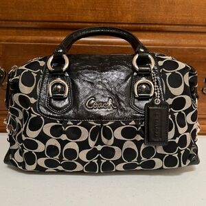 Coach | Bags | Coach Ashley Signature Satchel F5443 2way | Poshmark